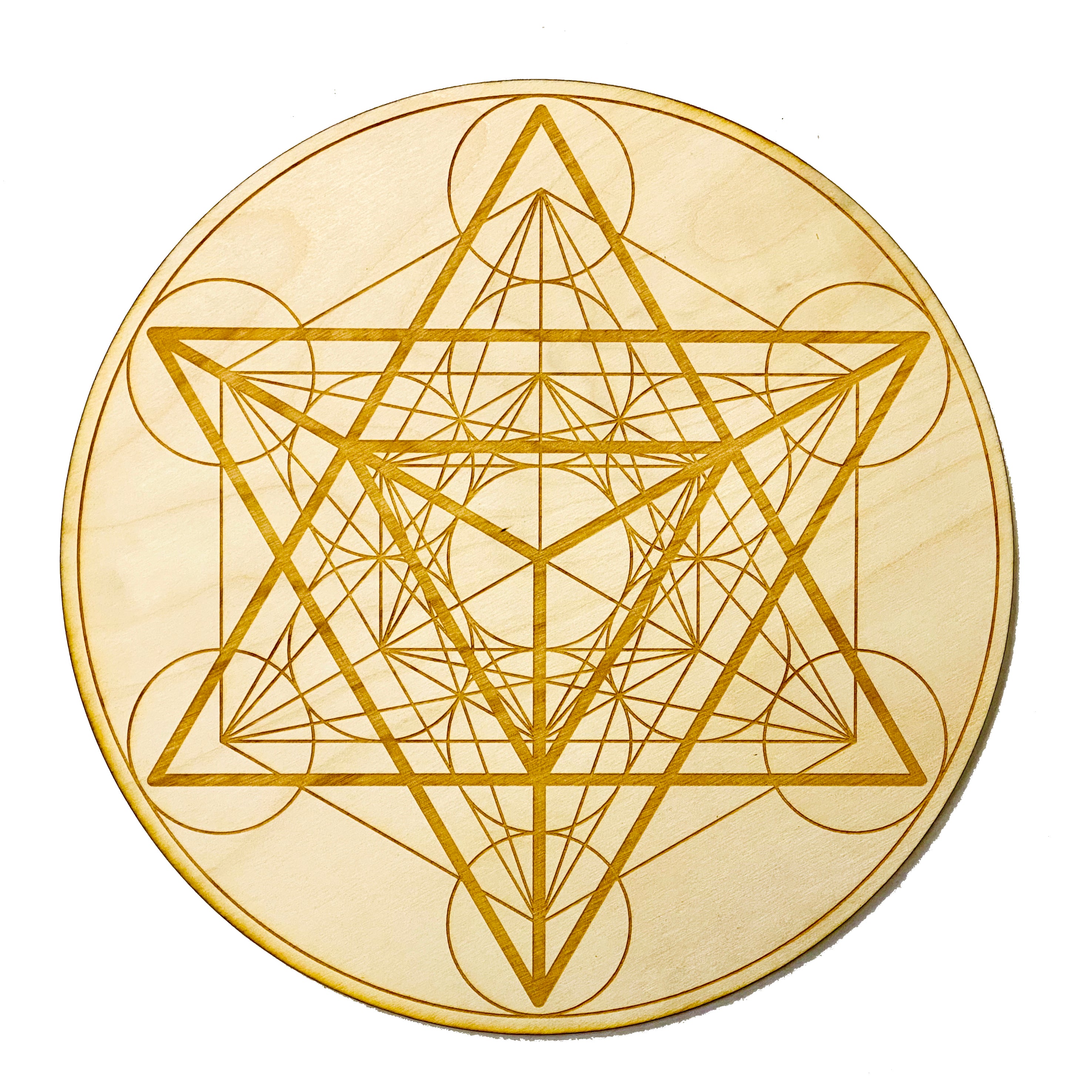 Merkaba Metatron's Cube Crystal Grid