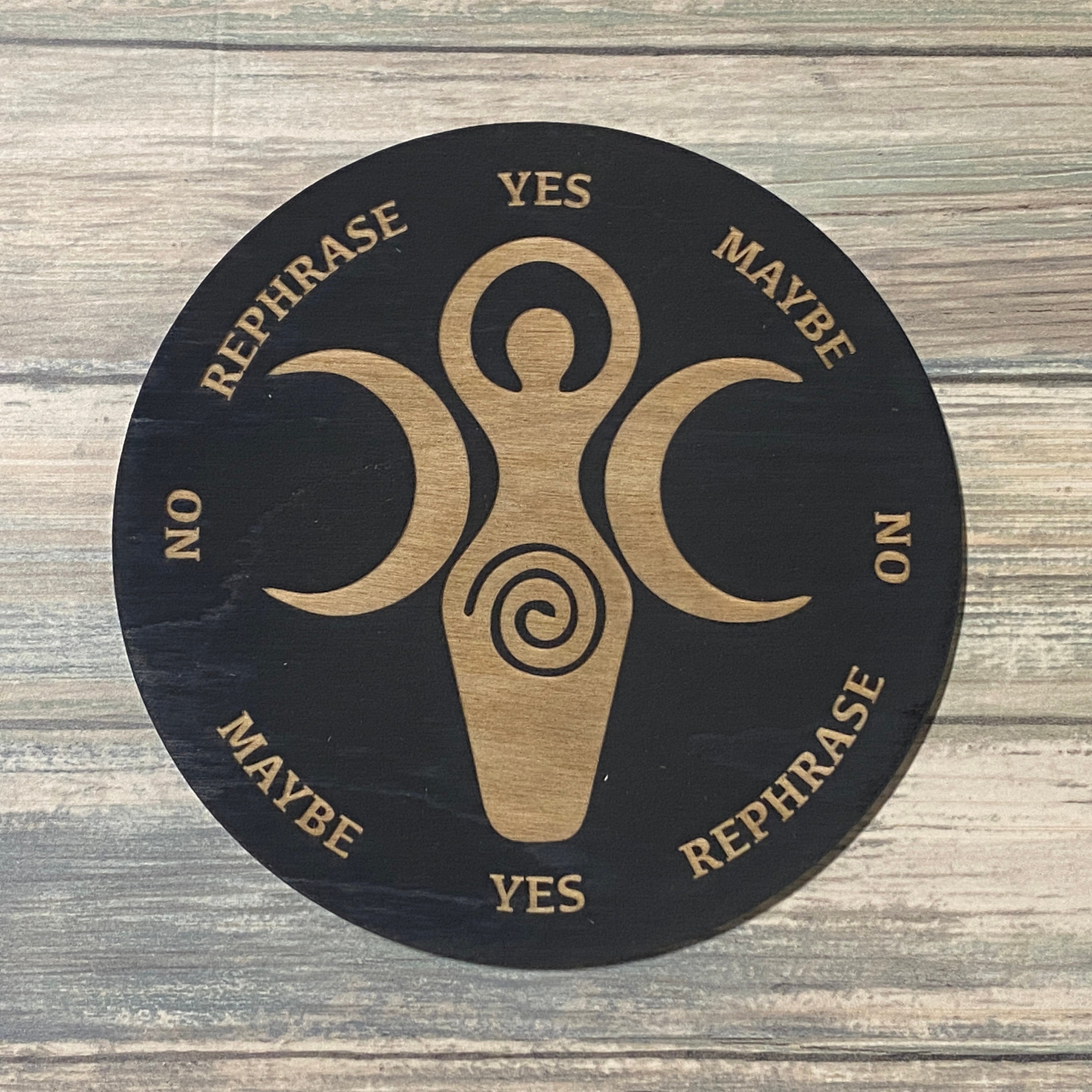 Goddess Moon Pendulum Board