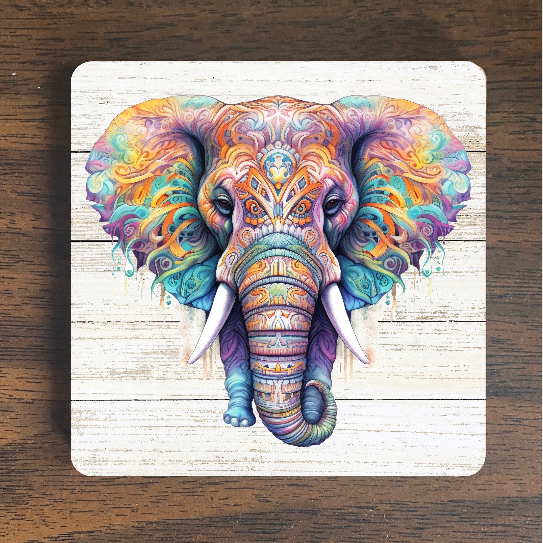 Trippy Elephant Paintings